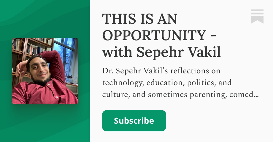 Short Essays, Stories, and Reflections by Sepehr | Sepehr Vakil | Substack