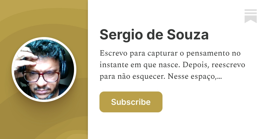 Três personagens com a minha energia - Sergio de Souza