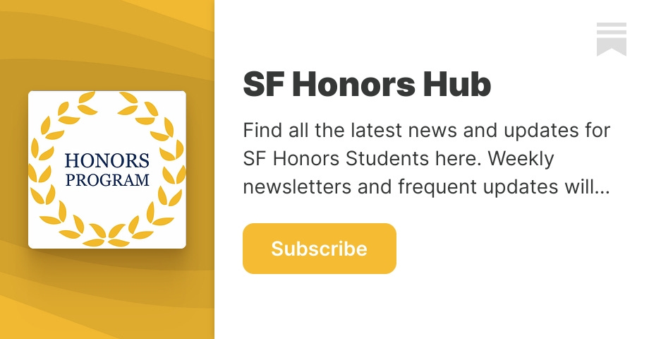 Registration - by Ryan Keith - SF Honors Hub