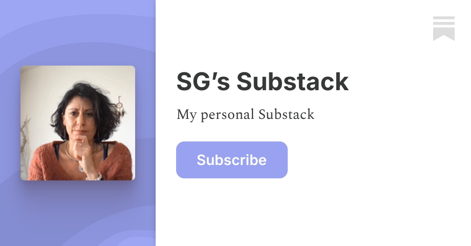 SG’s Substack | SG NATUROPATHIE | Substack