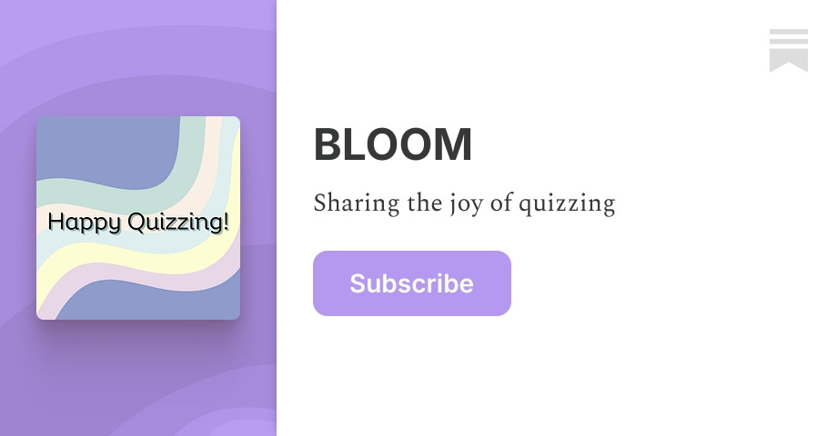 BLOOM | Sneha Kedia | Substack