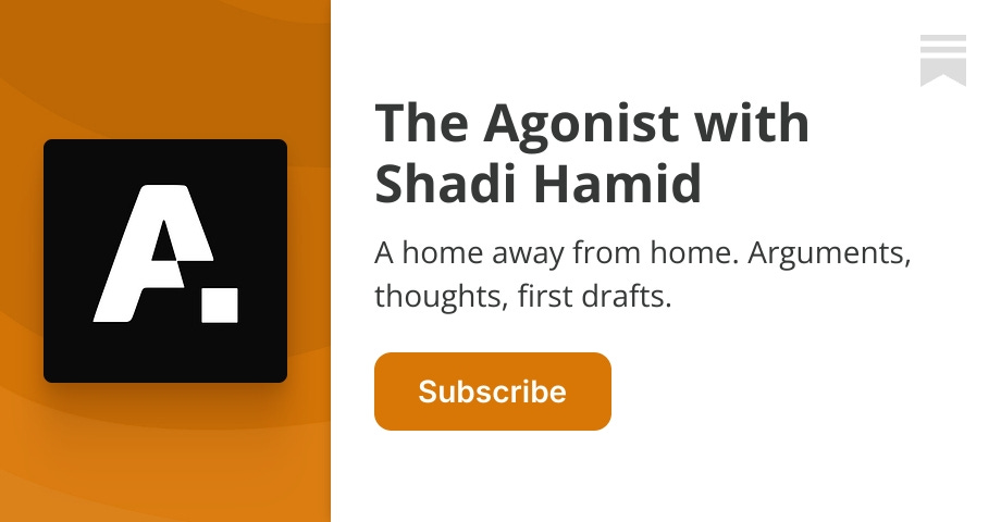 About - The Agonist with Shadi Hamid