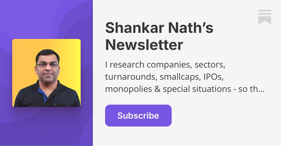 Archive - Shankar Nath’s Newsletter