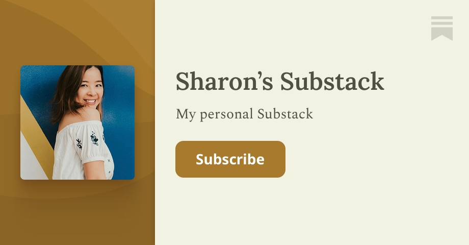 Sharon’s Substack | Sharon Fung | Substack