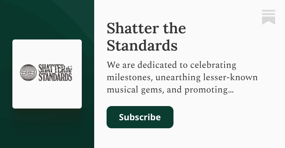 Shatter the Standards | Brandon O'Sullivan | Substack