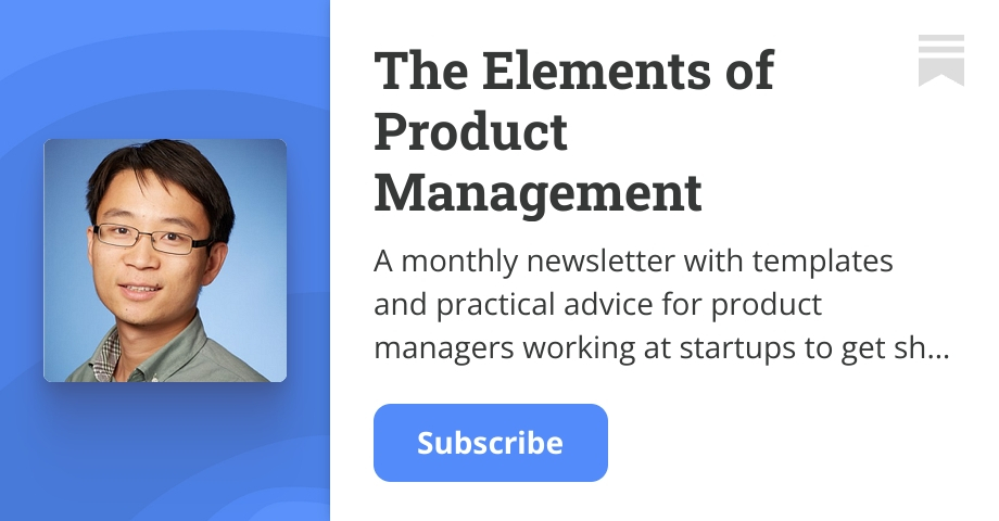 The Elements of Product Management | Shaw Li | Substack