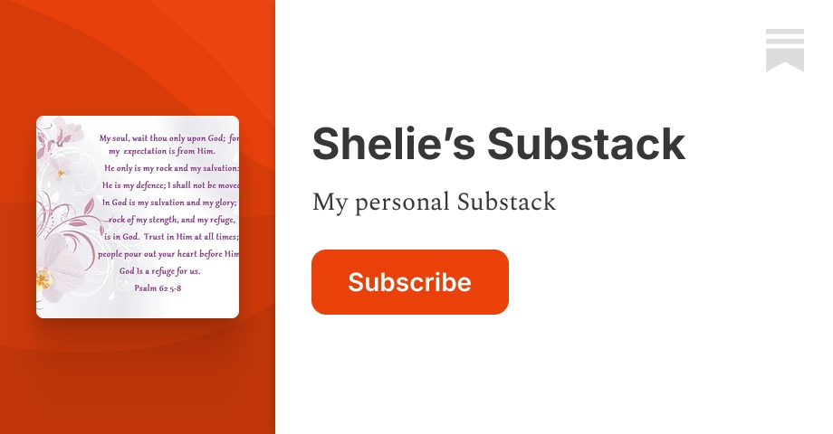 Shelie’s Substack | Substack