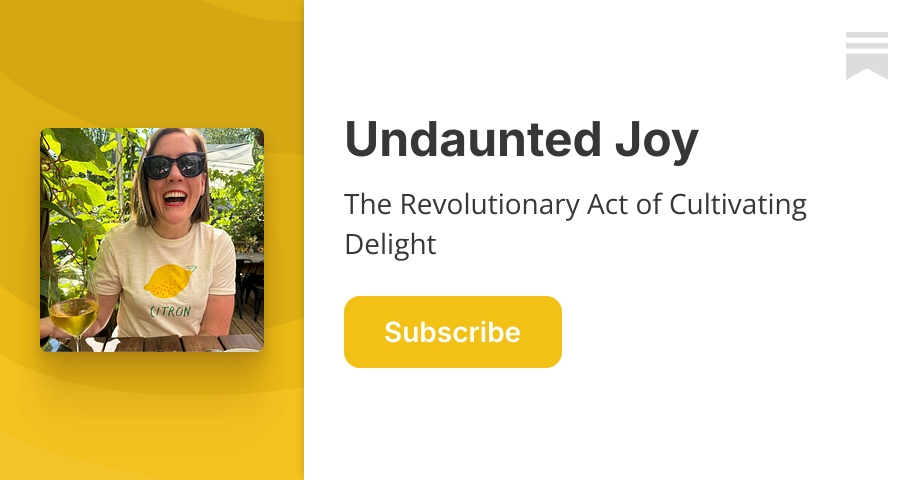 Undaunted Joy | Shemaiah Gonzalez | Substack