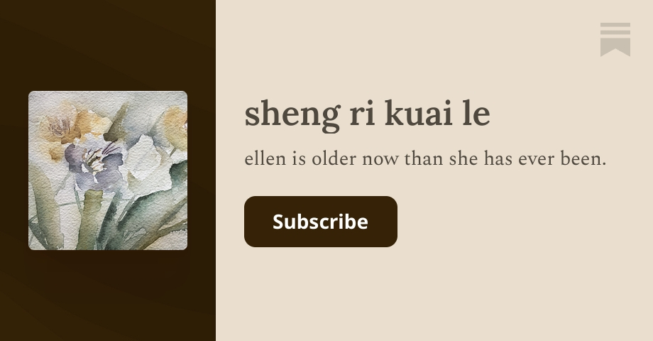 the tree - by ellen - sheng ri kuai le