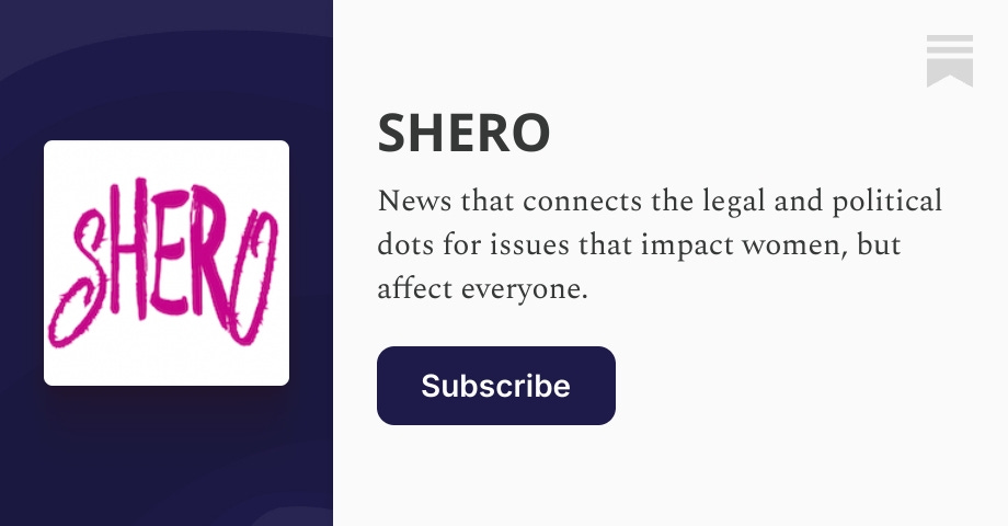 PSA: It's Just Shero Now - by Amee Vanderpool - SHERO