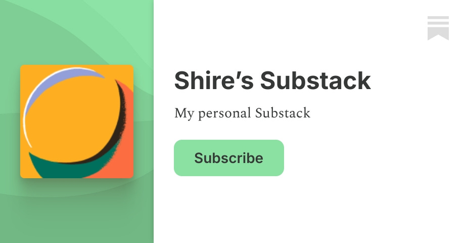 Shire’s Substack | Shire Jansen | Substack