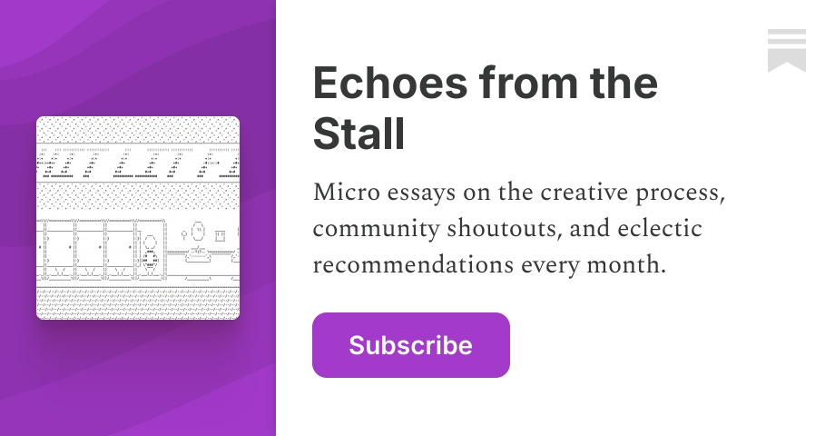 Echoes from the Stall | shitlitfic | Substack