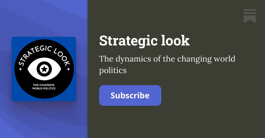 Strategic look | Shivam tamrakar | Substack