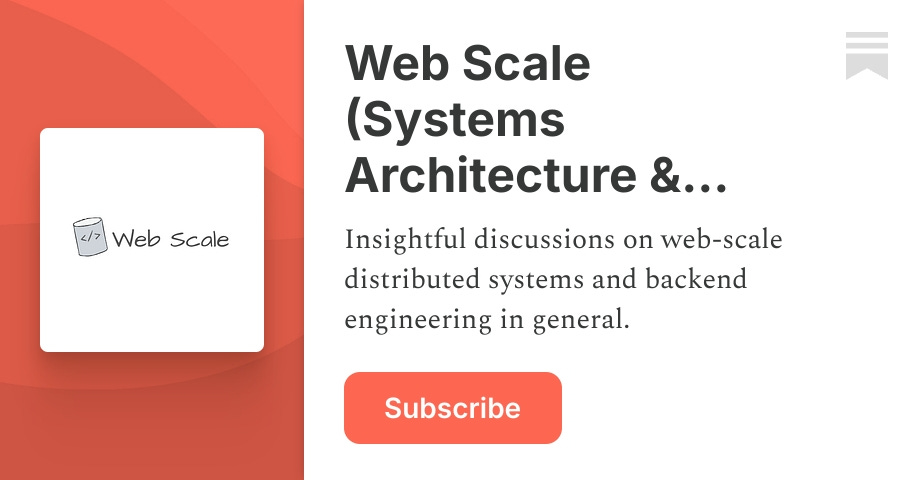 Web Scale (Systems Architecture & Systems Programming) | Shivang Sarawagi | Substack