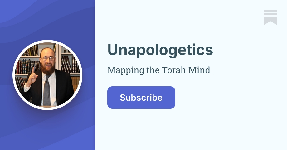 Unapologetics | Rabbi Shnayor Burton | Substack