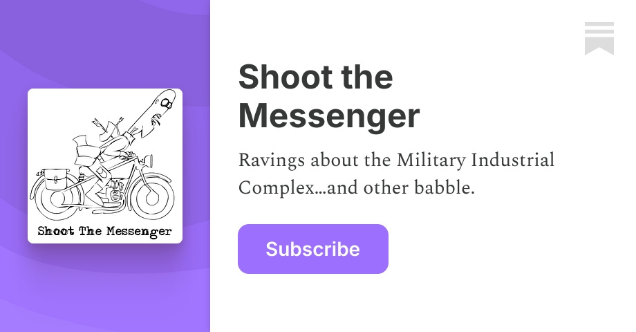 Coming soon - by Tom Wyatt - Shoot the Messenger