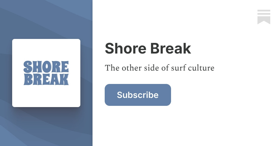 Shore Break | Marta | Substack