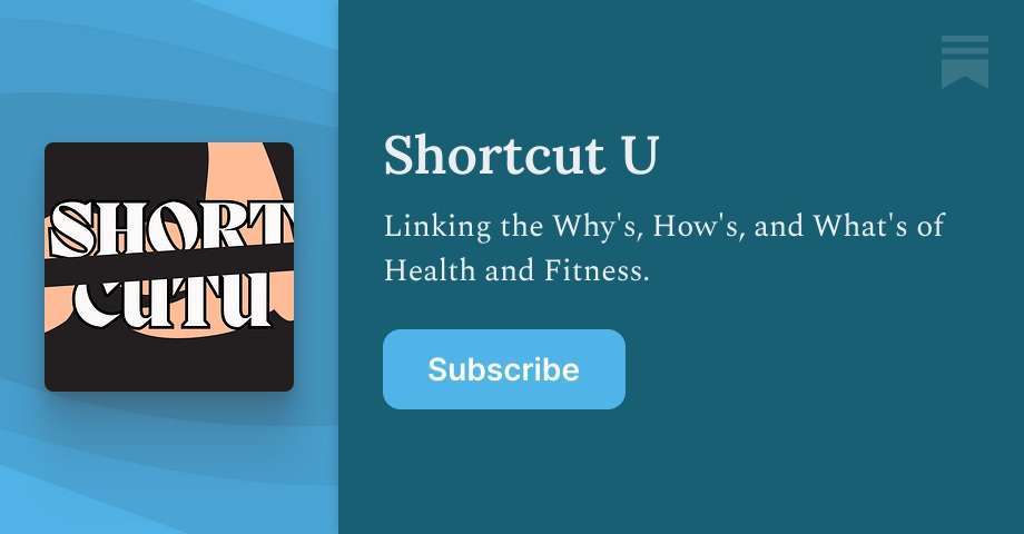 Shortcut U | Aidan | Substack