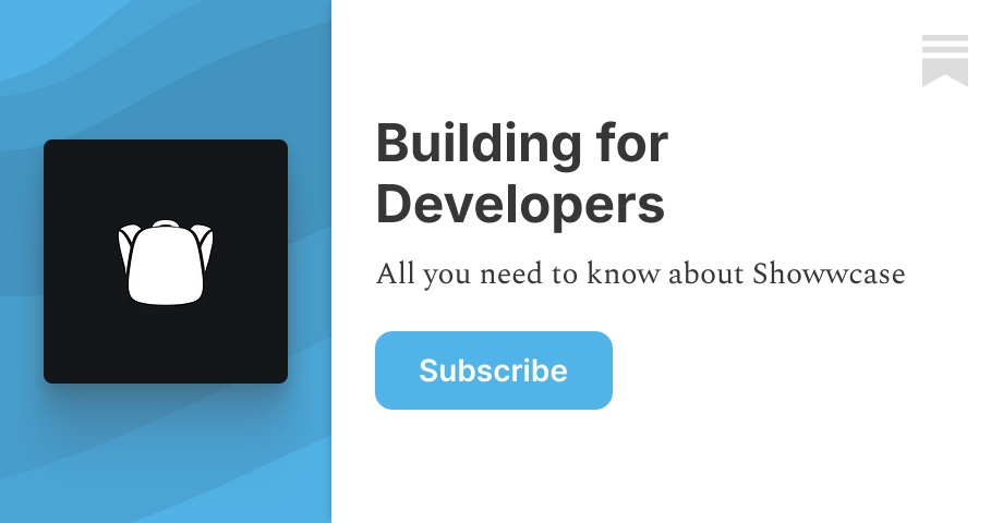 Building for Developers | Rong Liew | Substack