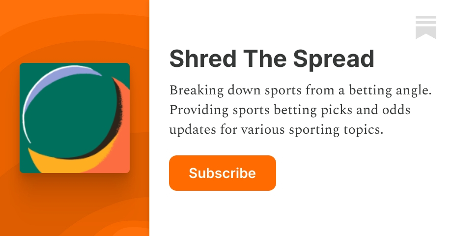 Shred The Spread | Ryan Metivier | Substack