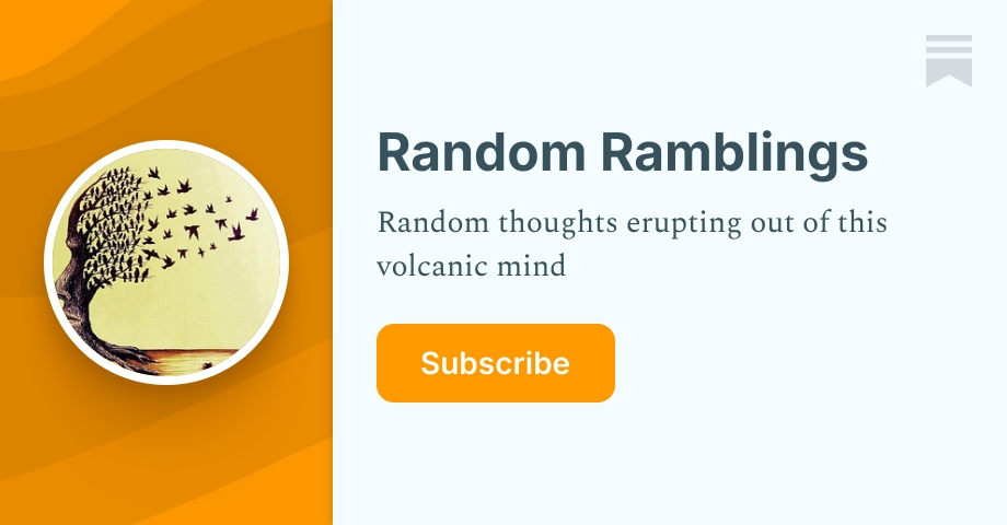 Random Ramblings | Shreyas Worldfever | Substack