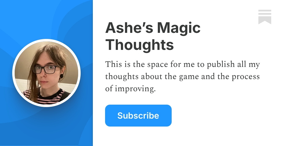 Ashe’s Magic Thoughts | Substack
