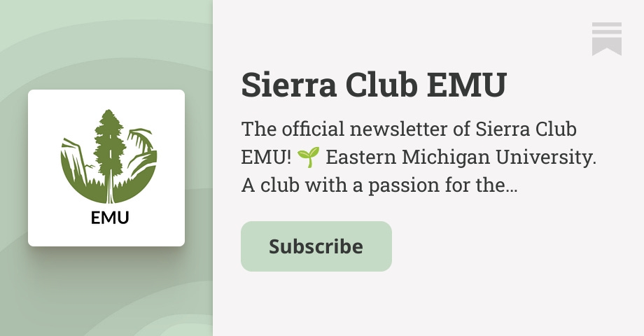 Sierra Club EMU | Substack