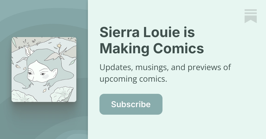 Sierra Louie is Making Comics | Substack