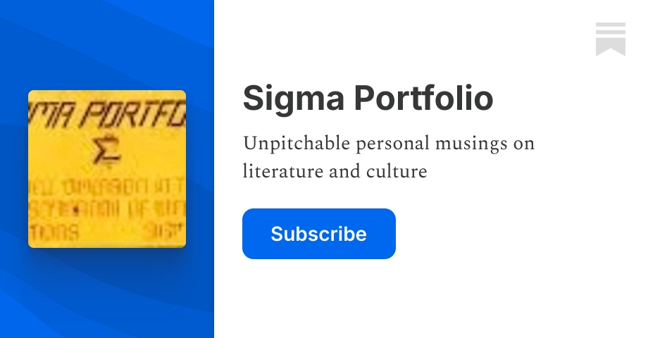 Sigma Portfolio | Calum Barnes | Substack