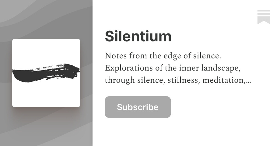 Silentium | Andō | Substack