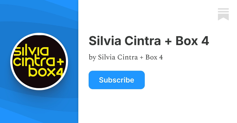 Silvia Cintra + Box 4 | Substack