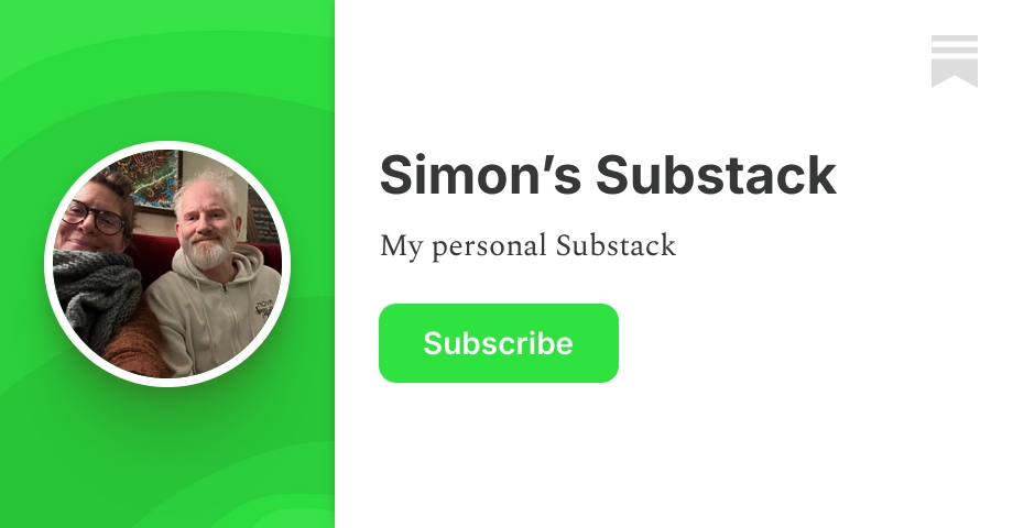 Simon’s Substack | Simon Law | Substack
