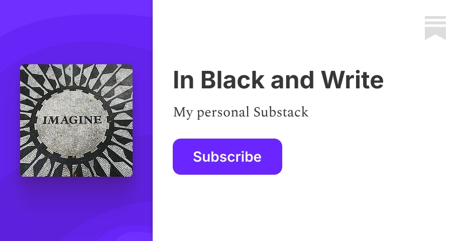 In Black and Write | Simon Clancy | Substack