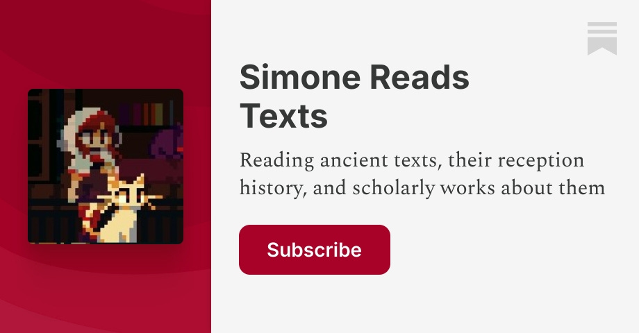 Simone Reads Texts | Substack