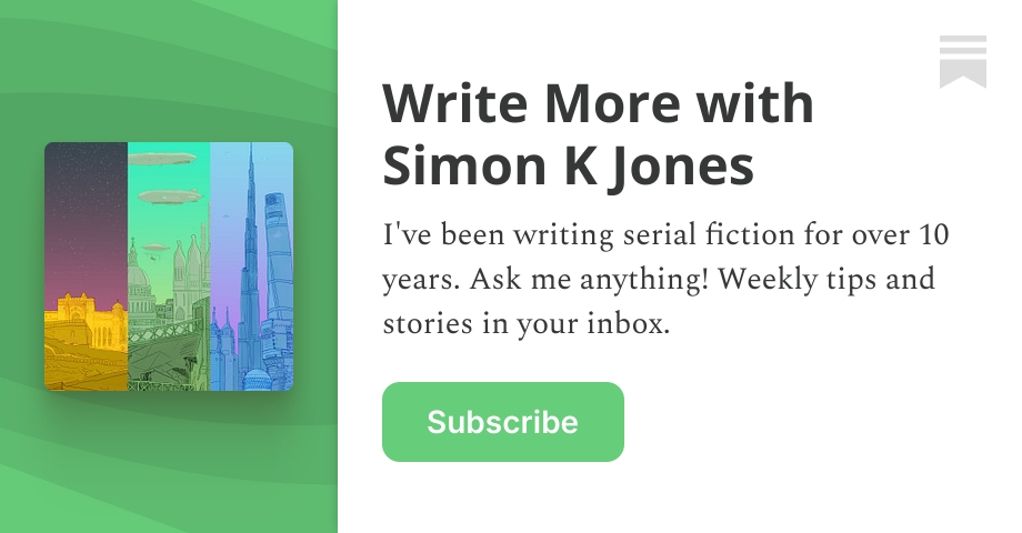 Write More with Simon K Jones | Substack