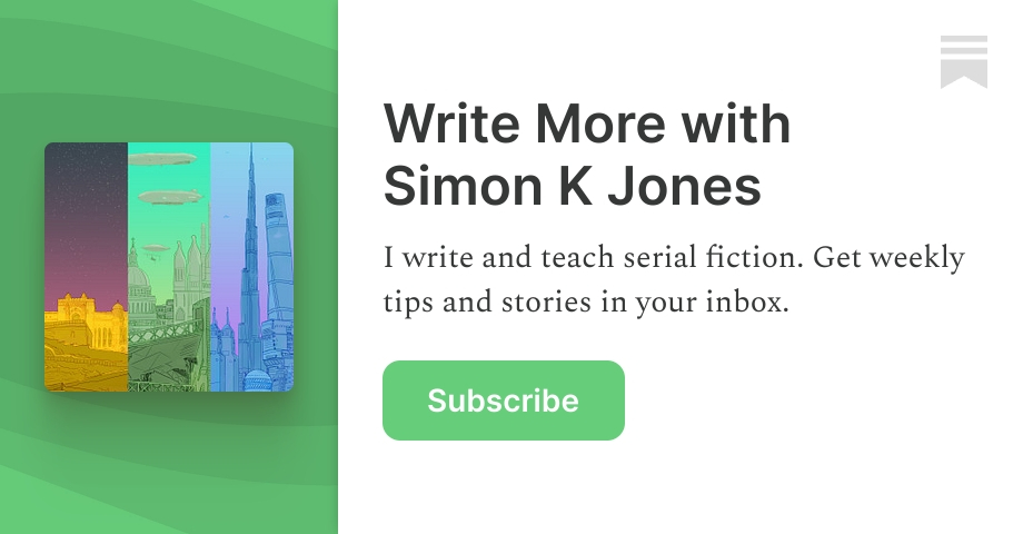 Write More with Simon K Jones | Substack