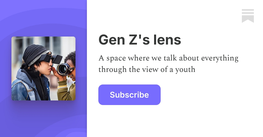 Gen Z's lens | Simon Ojelabi | Substack