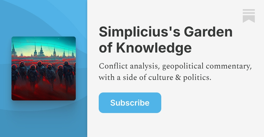 Simplicius's Garden of Knowledge | Substack