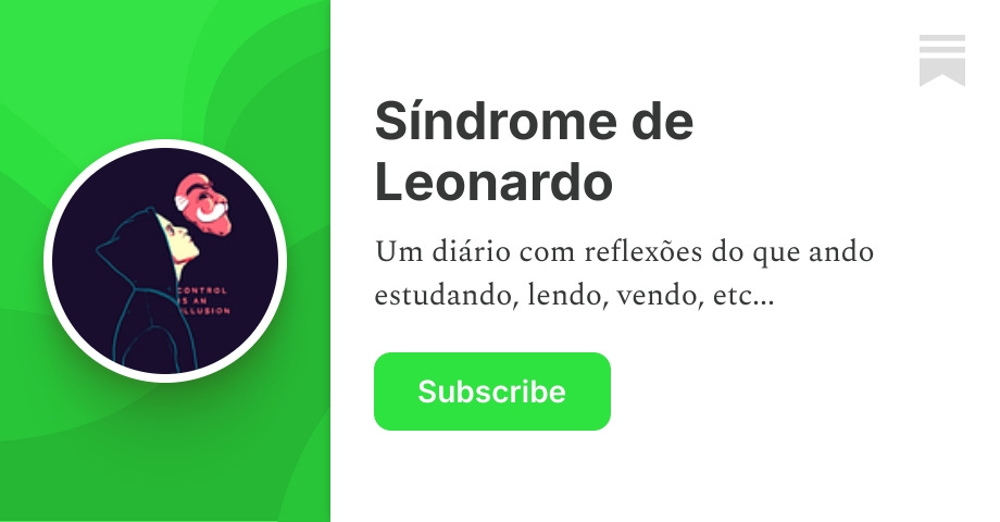 Síndrome de Leonardo | Luiz | Substack