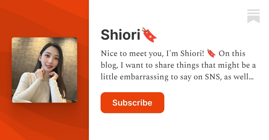 Archive - Shiori🔖