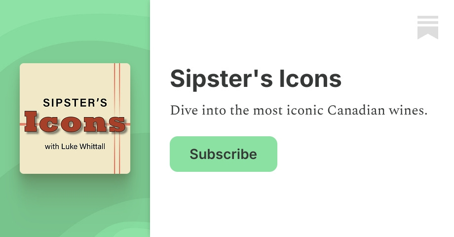 Sipster's Icons | Luke Whittall | Substack