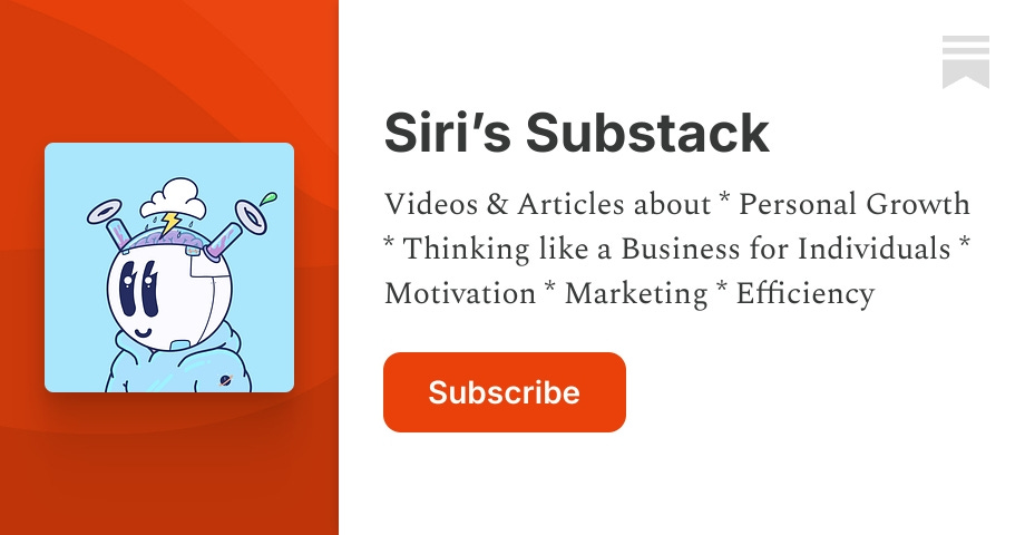 Just Show Up! - Siri’s Substack