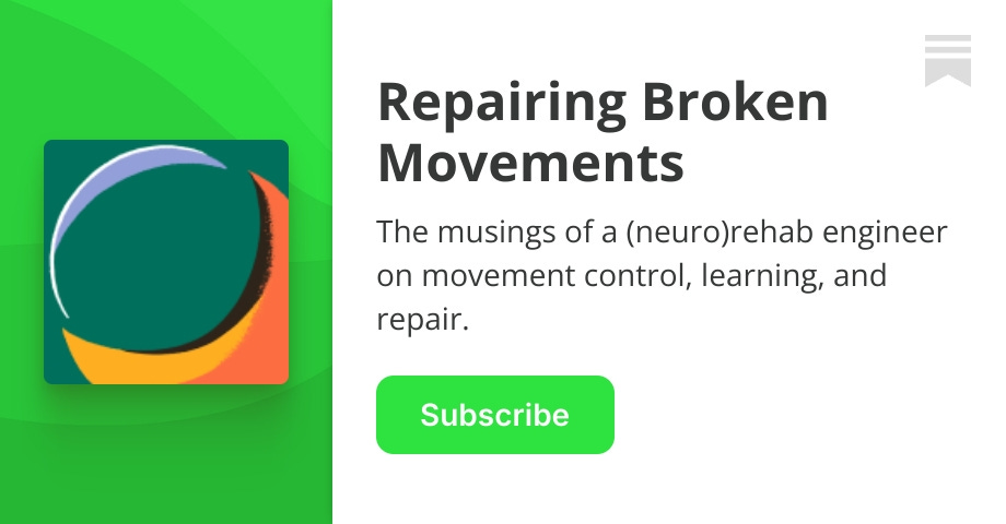 Repairing Broken Movements | Sivakumar Balasubramanian | Substack
