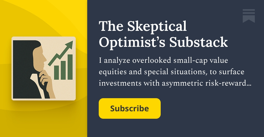 The Skeptical Optimist’s Substack | Dheeraj Namburu | Substack