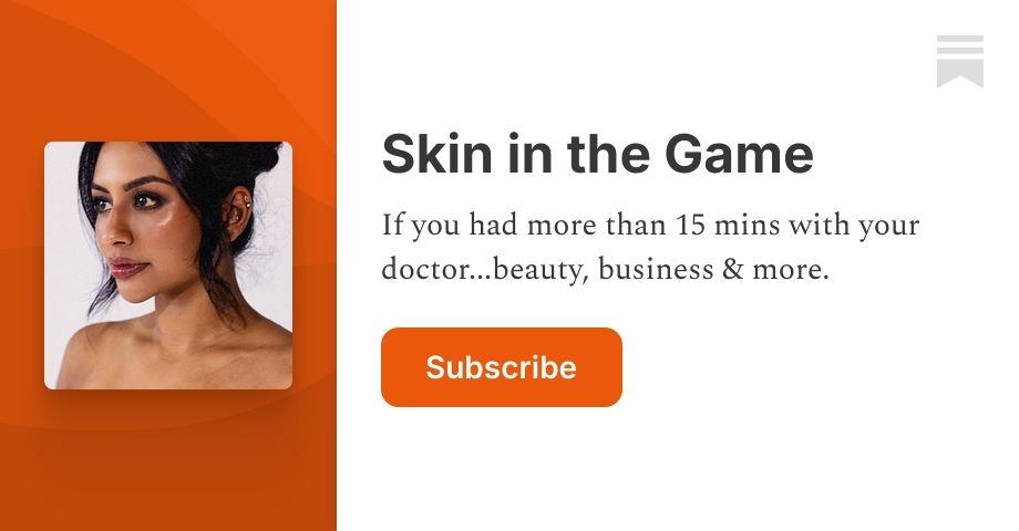 Skin in the Game | Dr Prasanthi | Substack
