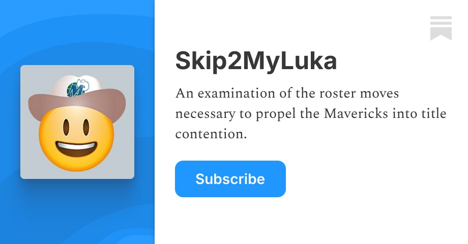 Skip2MyLuka | Pete | Substack