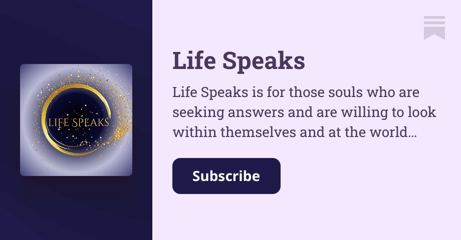 Life Speaks | Annette Skye | Substack