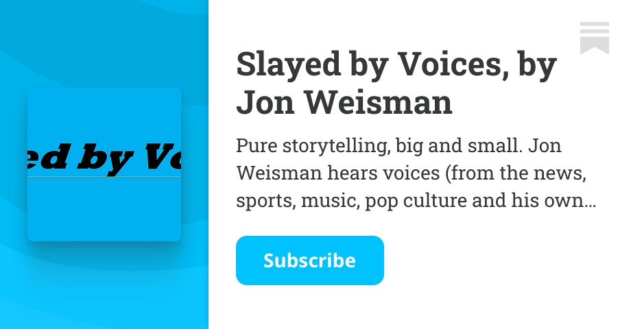 Introducing ‘Slayed by Voices’