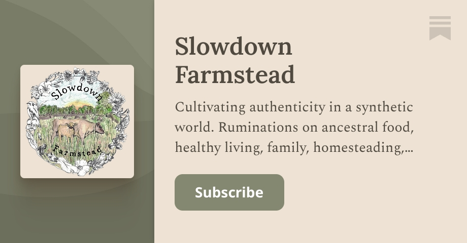 Slowdown Farmstead | Tara | Substack