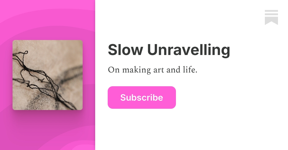 Slow Unravelling | Julie Bancroft | Substack